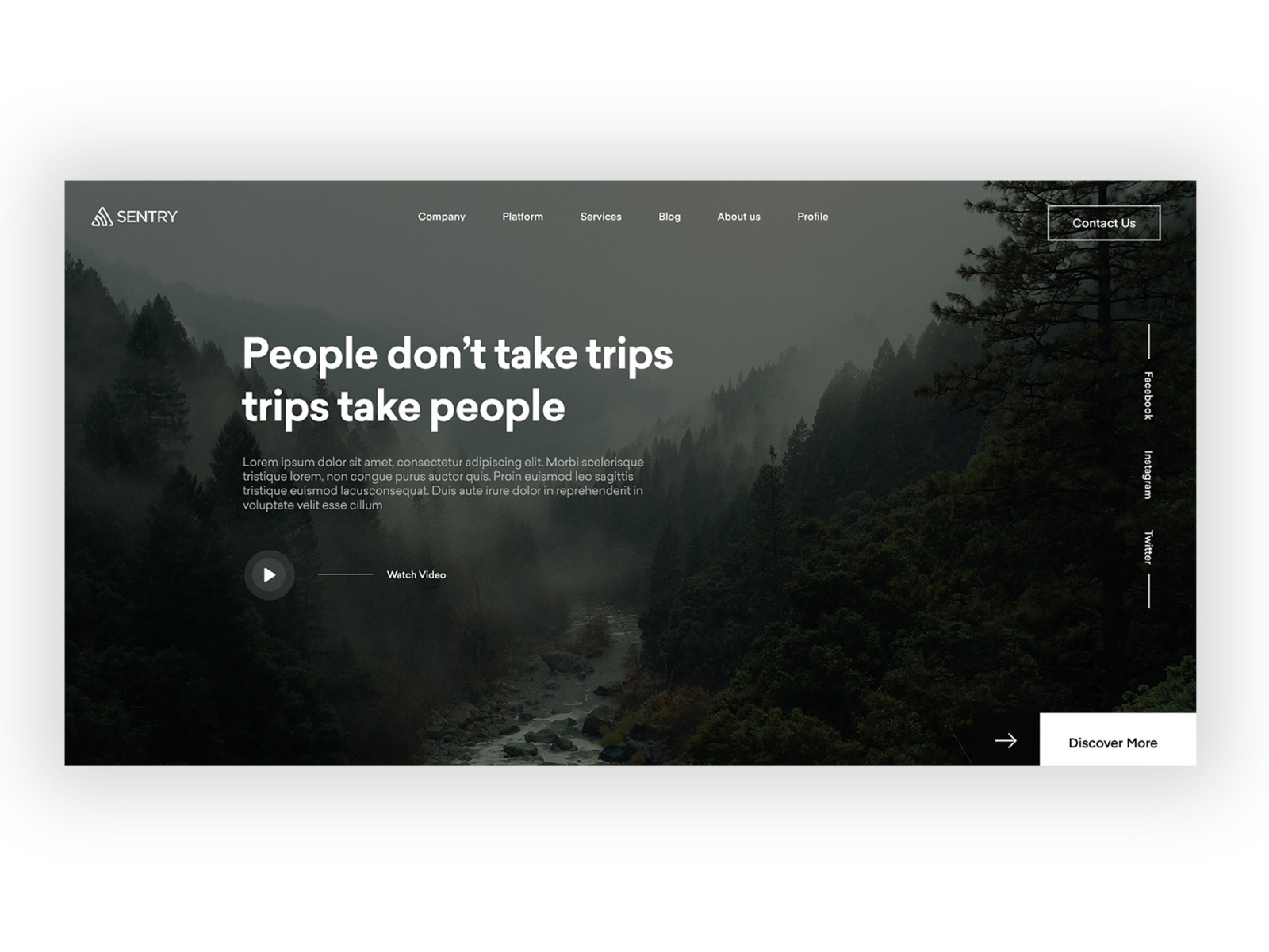 Travel / Explore Header Inspiration by Priyanka Singh on Dribbble