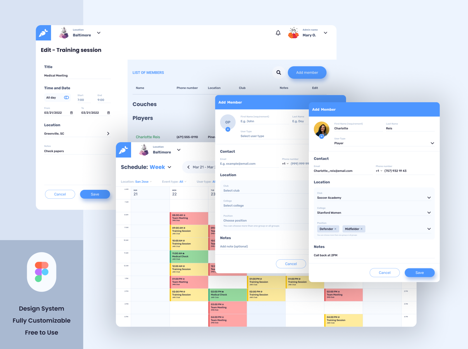 Team Management Dashboard Design by Olenka Pylypenko on Dribbble