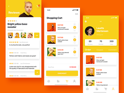E-commerce APP by Hoveny for UIGREAT Studio on Dribbble