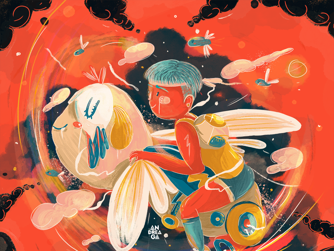 Volar by andreaga on Dribbble