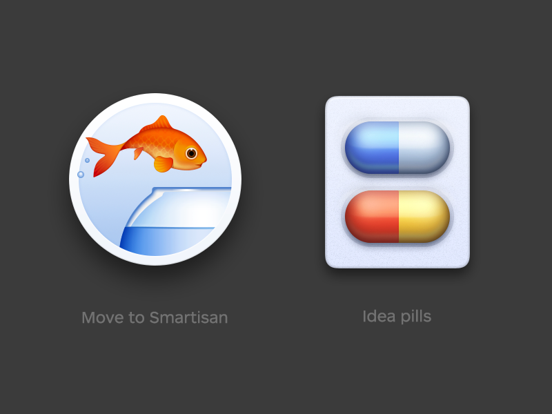 Move to Smartisan & idea pills by NEORA for Smartisan on Dribbble