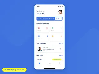 Employee App designs, themes, templates and downloadable graphic ...