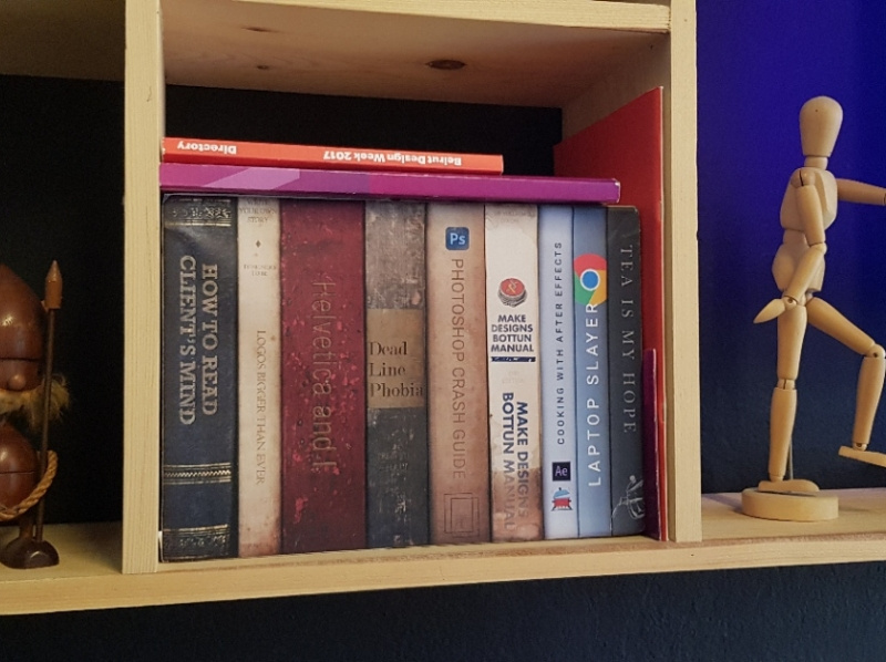 Designers book collection by Ayman Kobeissy on Dribbble