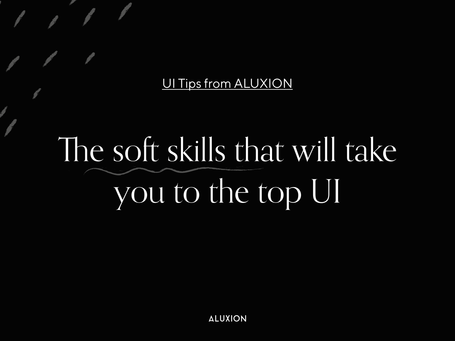 UI Tips by Aluxion on Dribbble