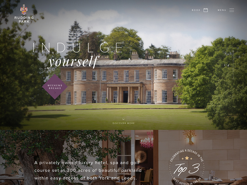 Rudding Park by Impression on Dribbble