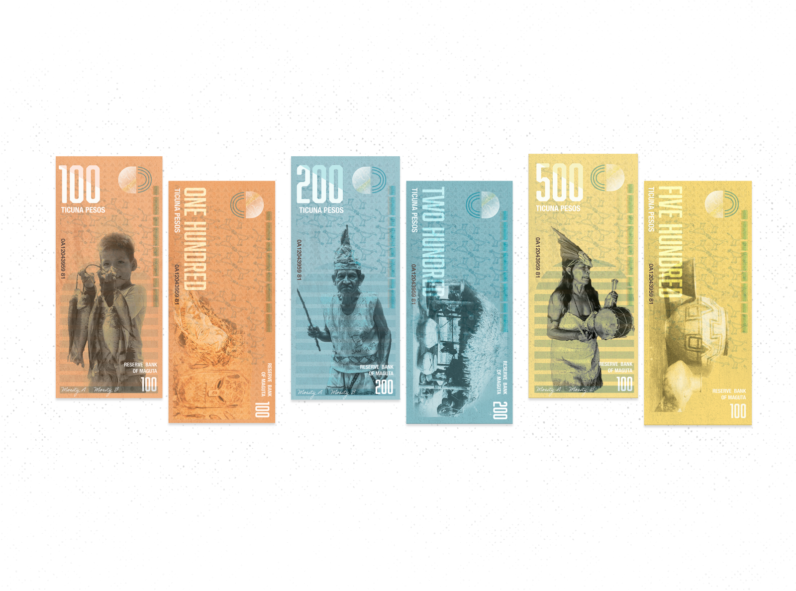 Fictional Currency Design by Varini Nathany on Dribbble