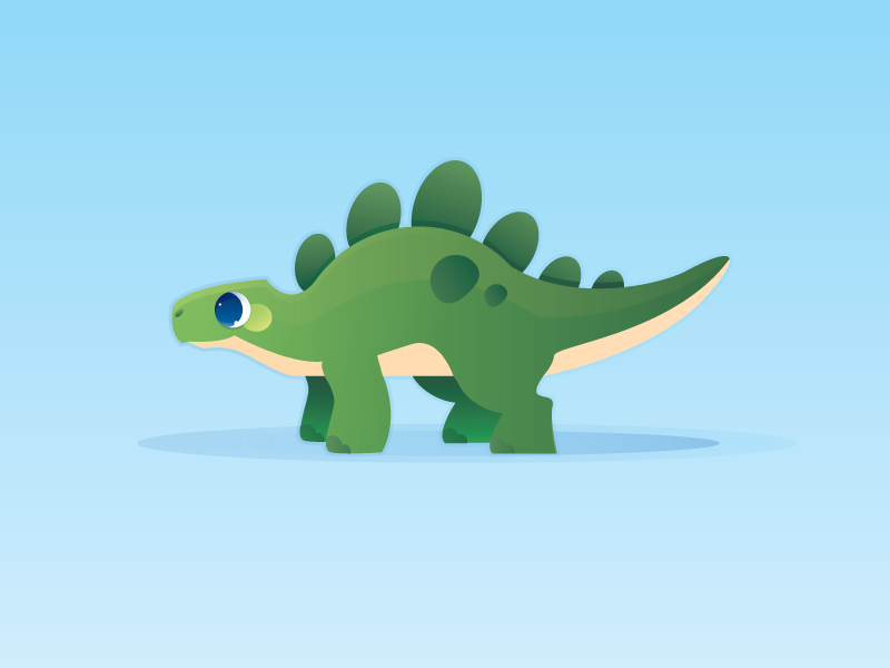 Lil' Stego by Mara Wilbanks on Dribbble