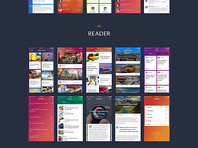 Chameleon UI Kit by Sergey Azovskiy on Dribbble