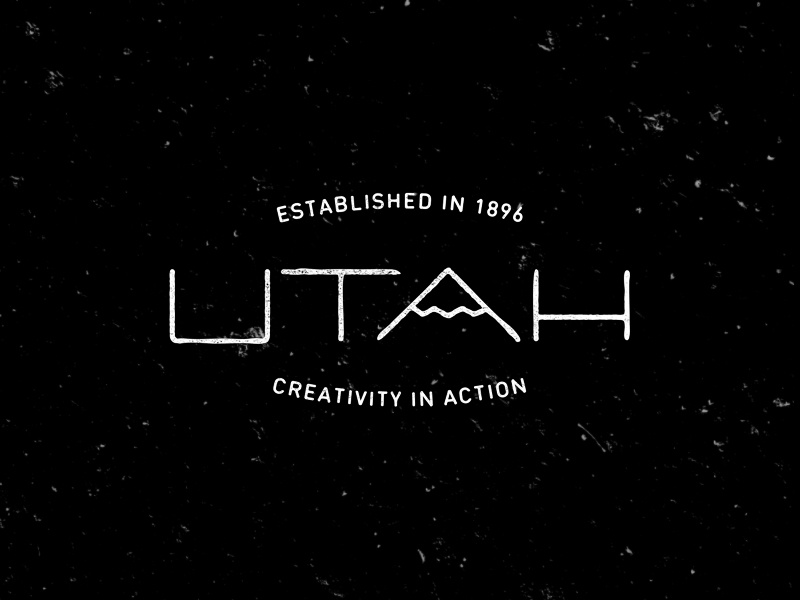 Utah Vintage Logo by Luke Anspach on Dribbble