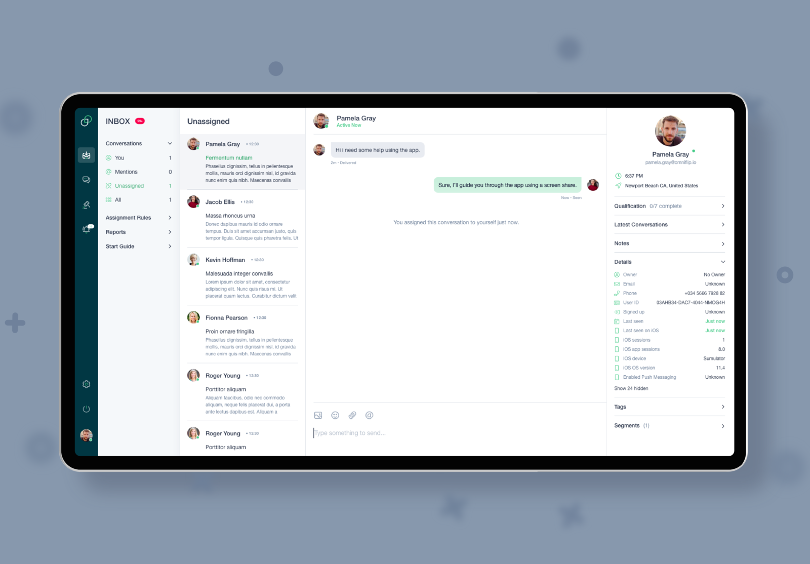 Marketplace Web Message Screen by Faraz Ahmad Khan on Dribbble