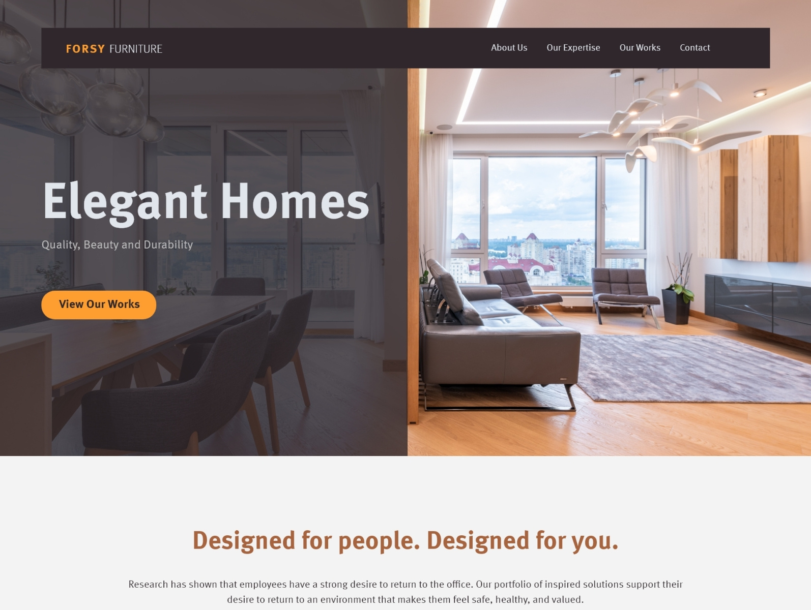 Forsy Funiture UI Design by Elabscode Digital on Dribbble