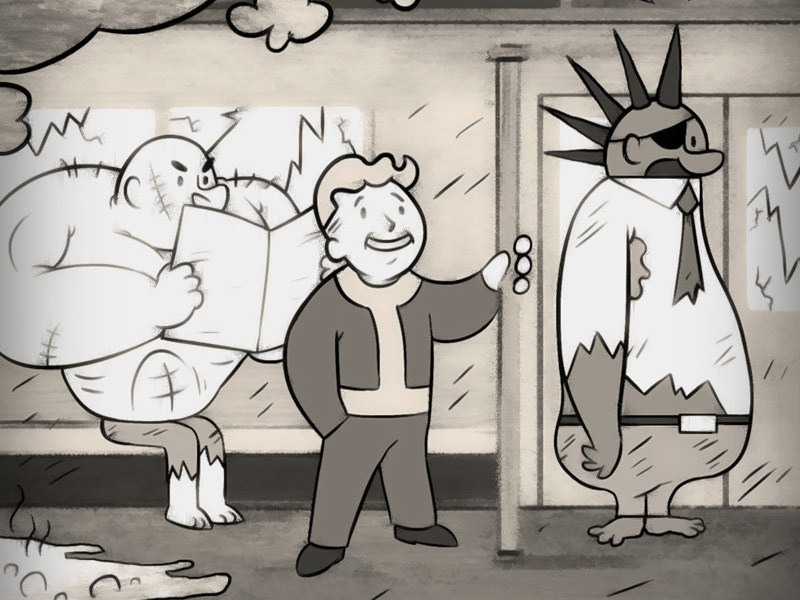 Fallout_Commute.JPEG by Dennie Bright on Dribbble