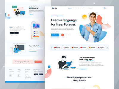 eLearning Home page I Ofspace by Ofspace Digital Agency on Dribbble