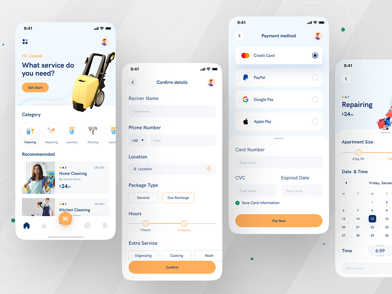 Browse thousands of Services images for design inspiration | Dribbble