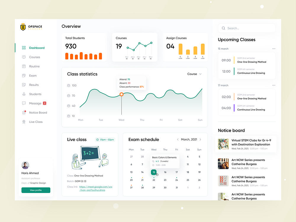 Browse thousands of Elearning Dashboard images for design inspiration ...