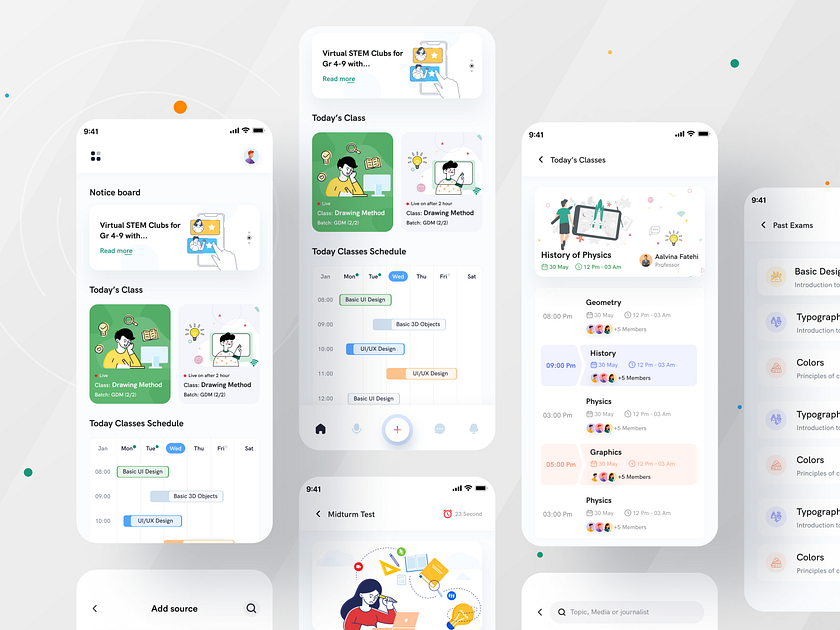 Online Education App I Ofspace by Ofspace UX/UI on Dribbble