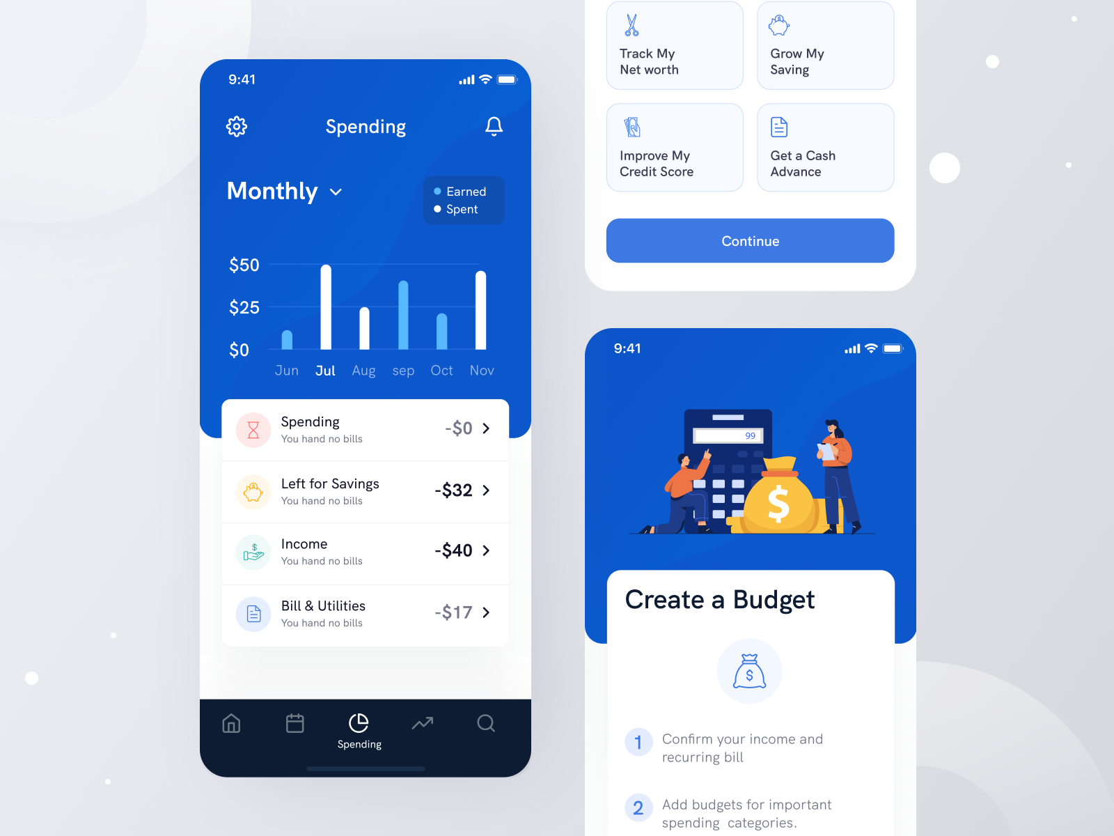 Money Management App I Ofspace by Ofspace Digital Agency on Dribbble