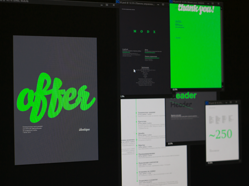 Cooperation Offer by Dmitry Trostin on Dribbble