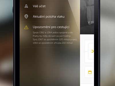 Menu WIP by Lukáš Strnadel on Dribbble