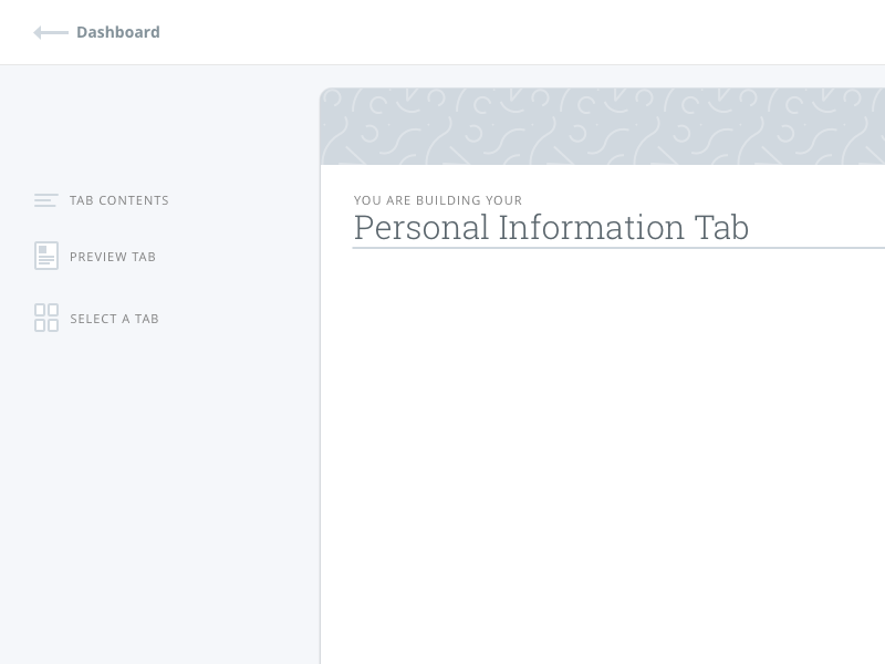 Tab Actions by John Peele on Dribbble