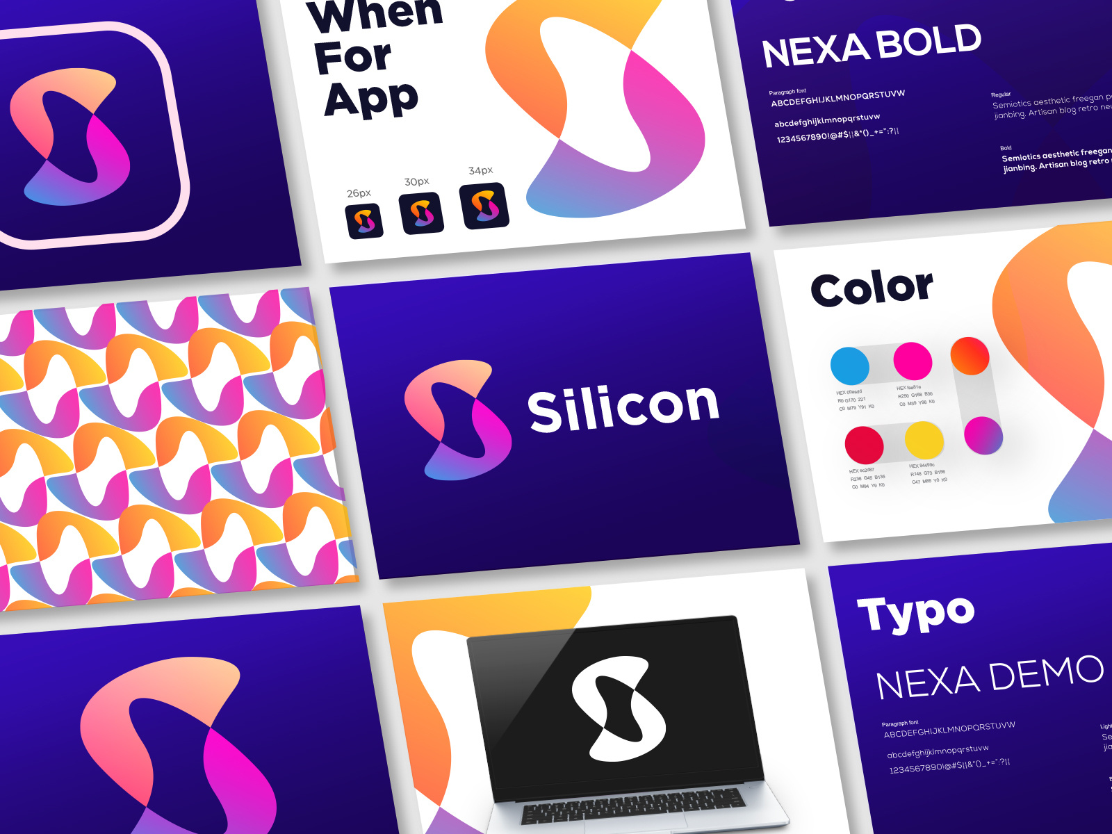 Silicon Brand Guide. by Shams_Studio on Dribbble