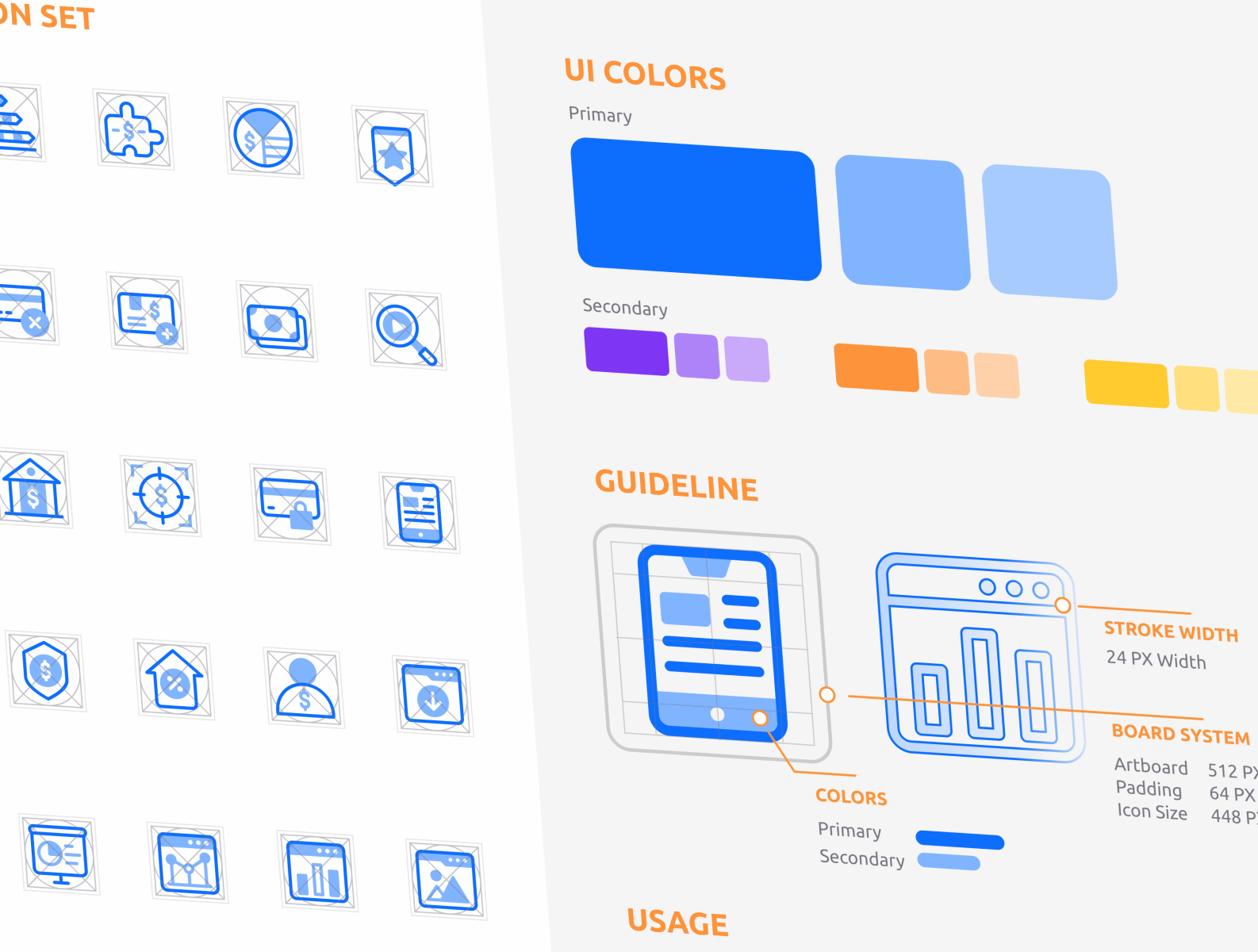 Icon Set Guideline by NIXX Design on Dribbble