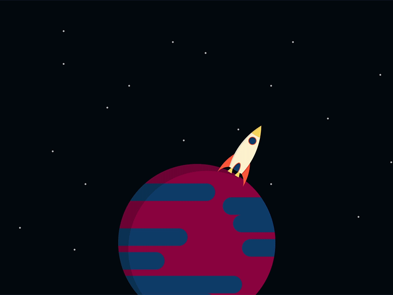 Rocket Loop by Erik Heathcote on Dribbble