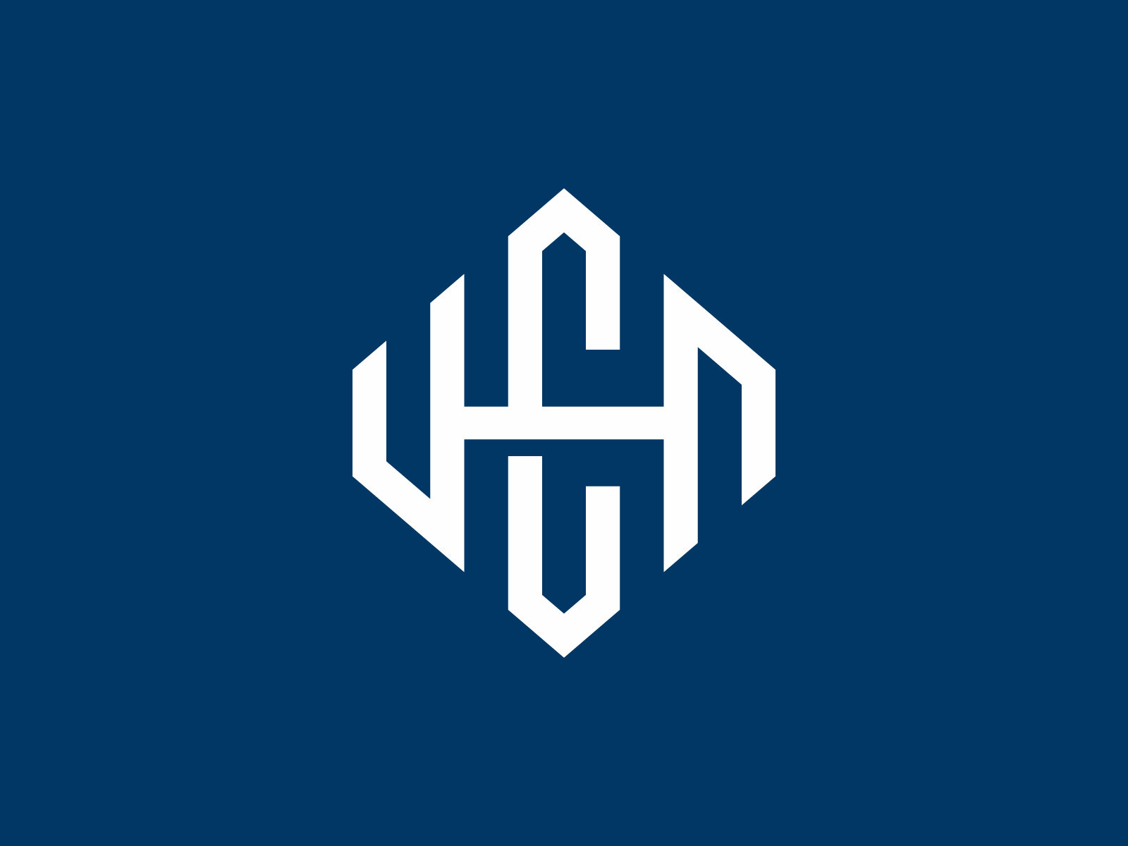 CH Monogram by daksarupa on Dribbble
