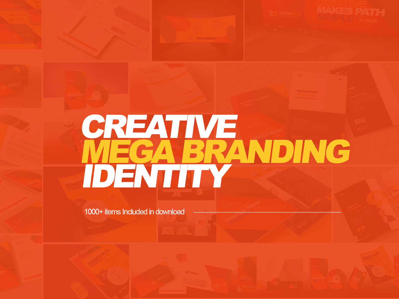 Monoface | Branding Identity Mega ID Pack Bundle by Yasin Arafat on ...
