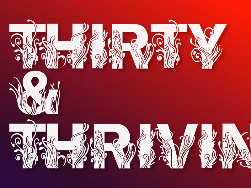 Declined type treatment by Brian Mireles on Dribbble