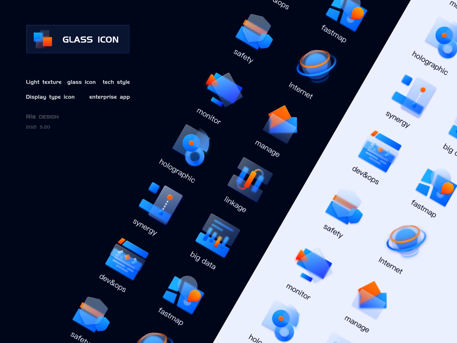 glass icon by Ris on Dribbble