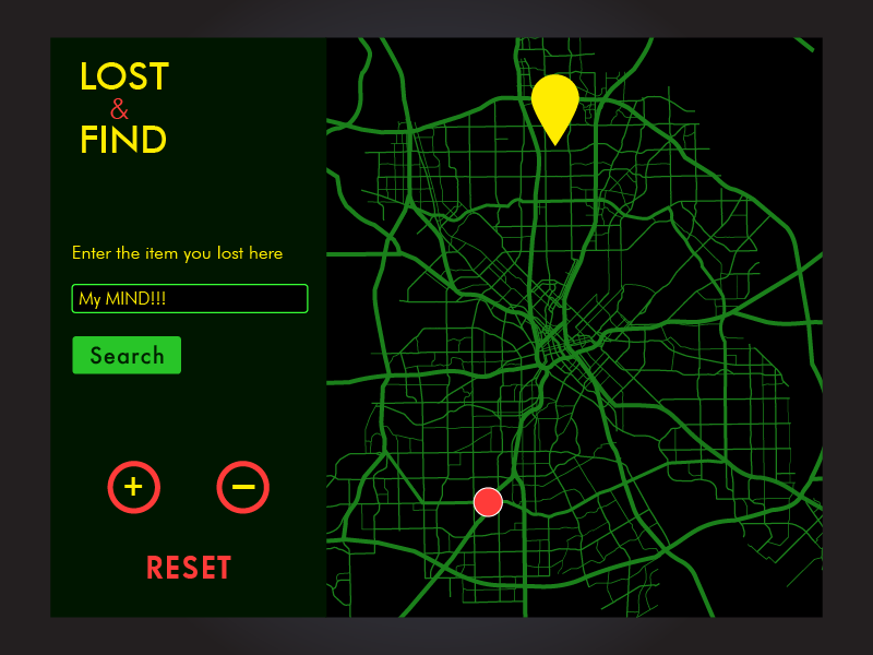 Daily Ui 020: Location Tracker by Jason Garthoffner on Dribbble