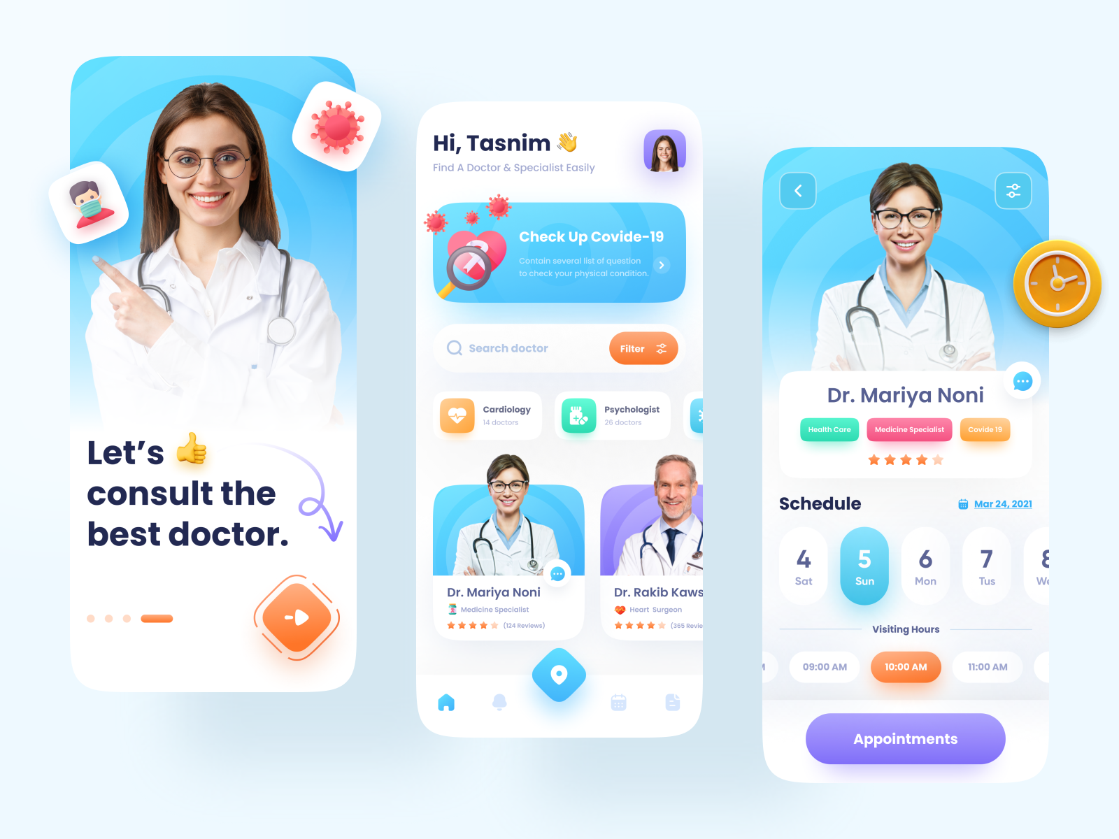 Medical Mobile App by Imran Hossen for Delisas: UX/UI & SaaS Agency on ...
