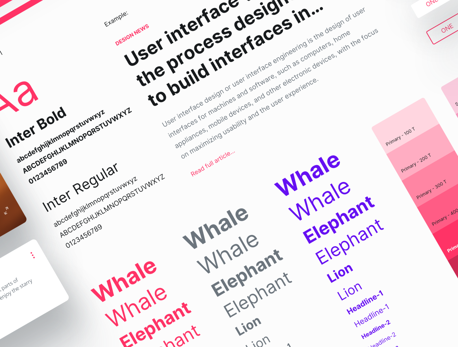 🐰🆎 Type System | Two Font Families | 2500+ text Styles by Rabbit Design ...