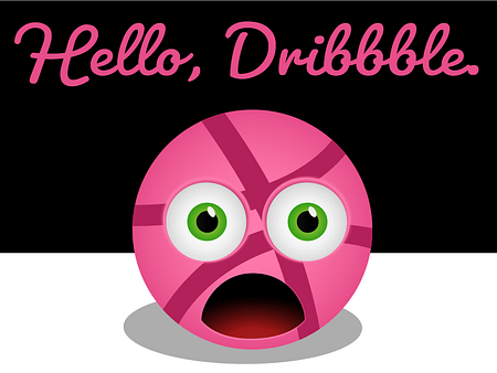 Hello Dribbble by Nina Garman on Dribbble