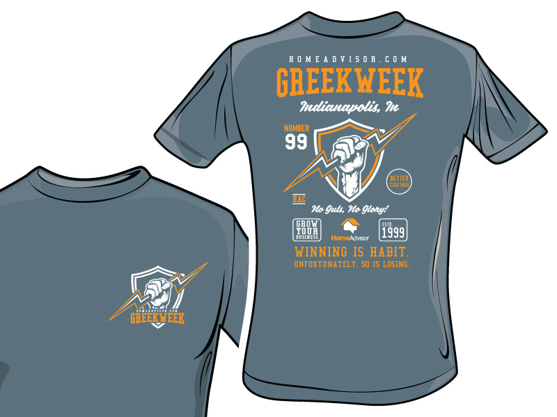 GreekWeek by Midwest Shirt Company on Dribbble