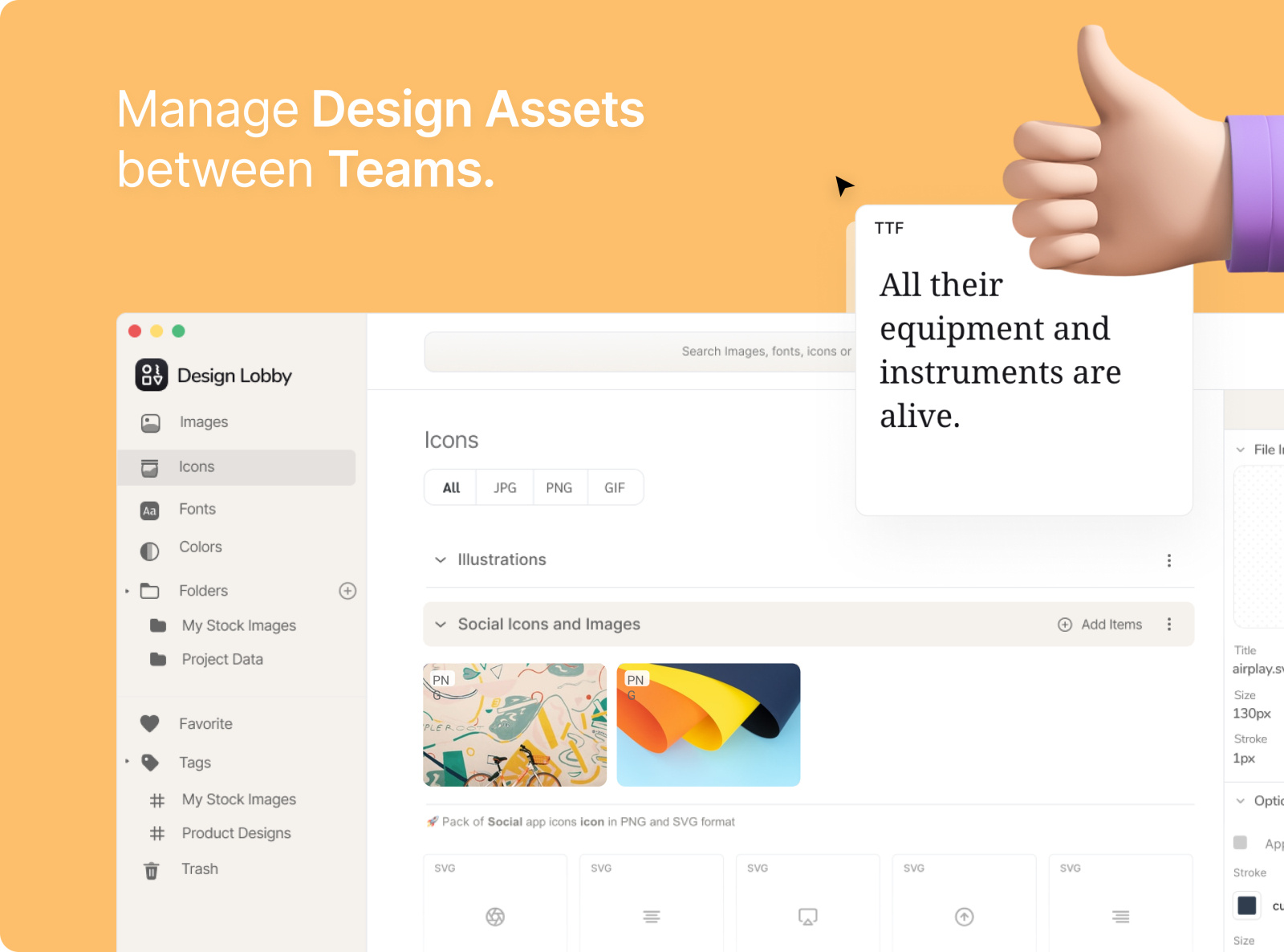 Design Asset Manager by Syed Ali on Dribbble