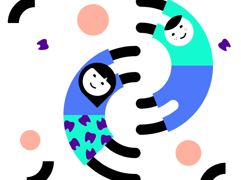 Happy Character Illustration by Adam Feller on Dribbble