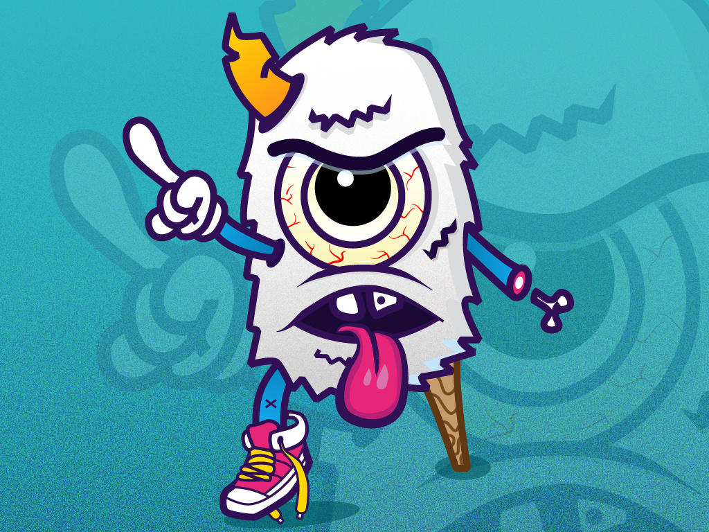 Little Monster by Allan Mugoh on Dribbble
