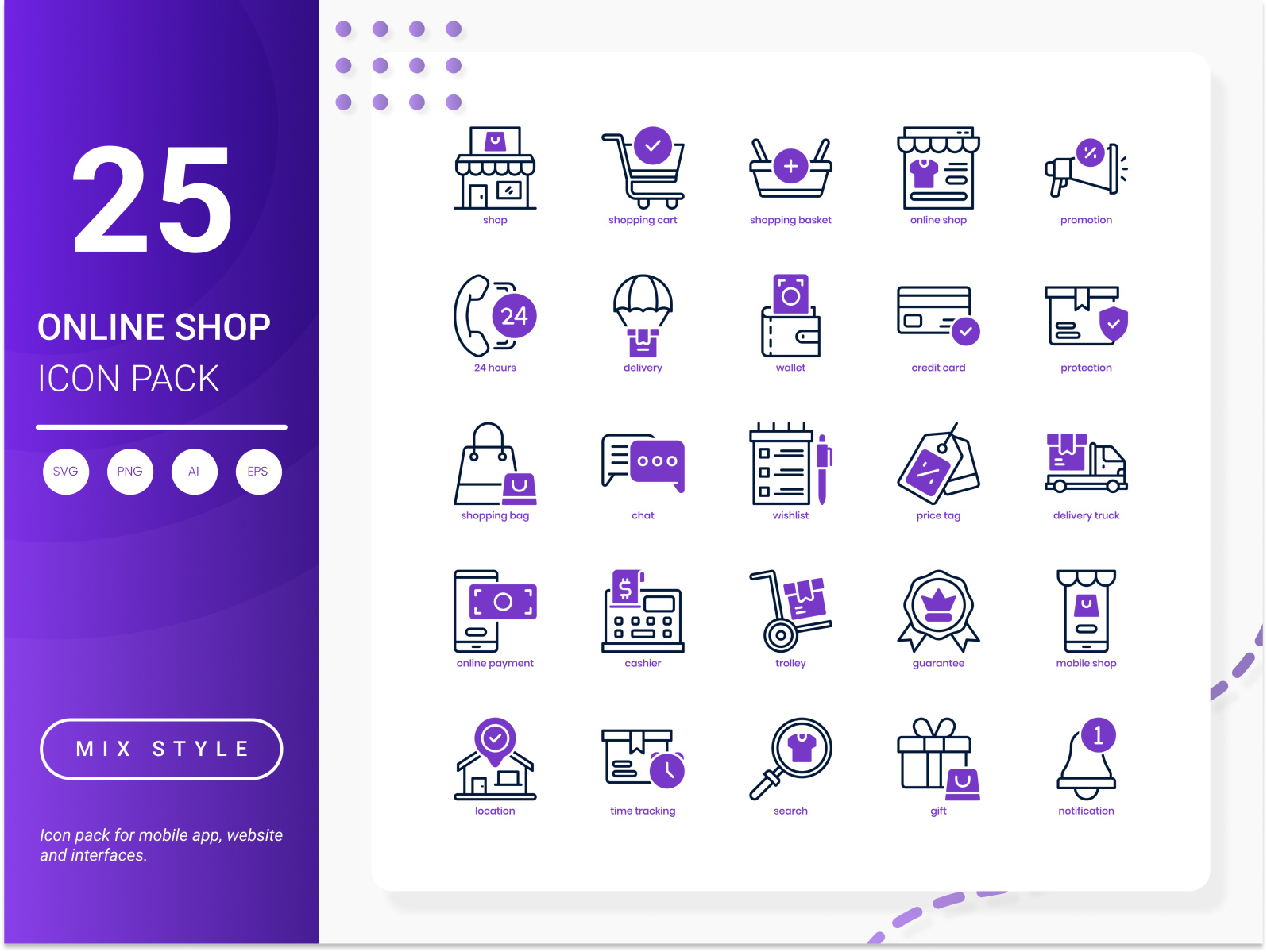 Online Shop Icon Pack by Yogi Aprelliyanto on Dribbble
