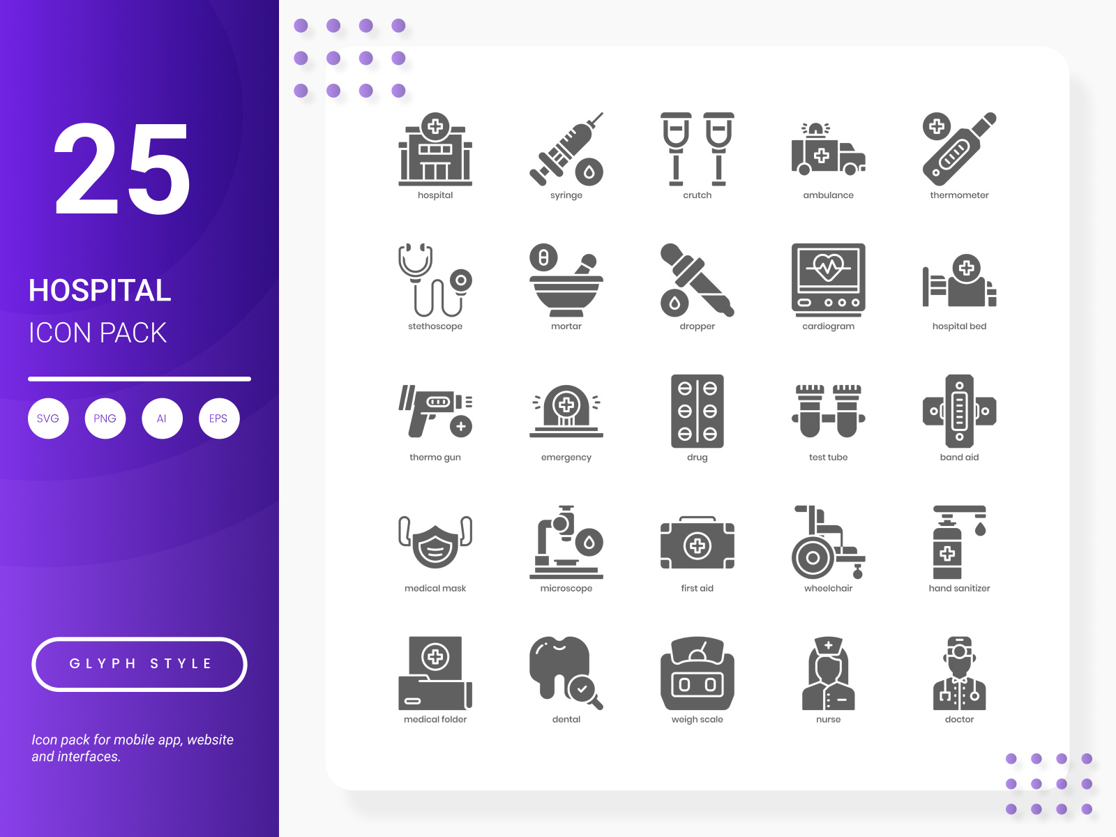 Hospital Icon Pack by Yogi Aprelliyanto on Dribbble