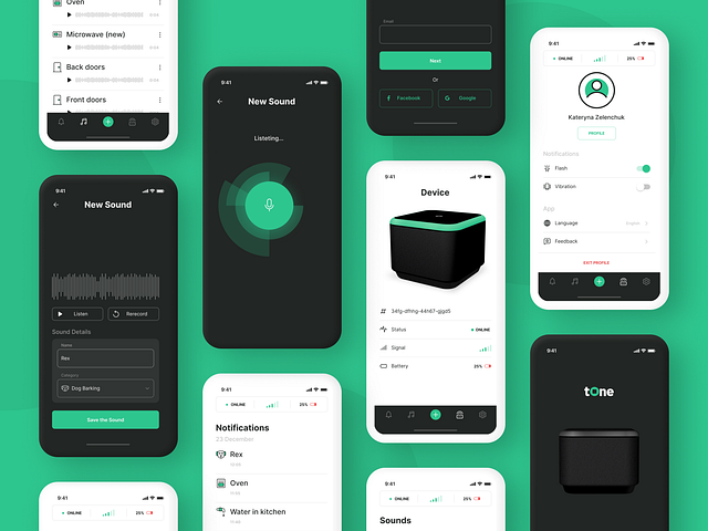 Tone – App for Deaf and Hearing Loss People by Markiyan Vaskiv for ...