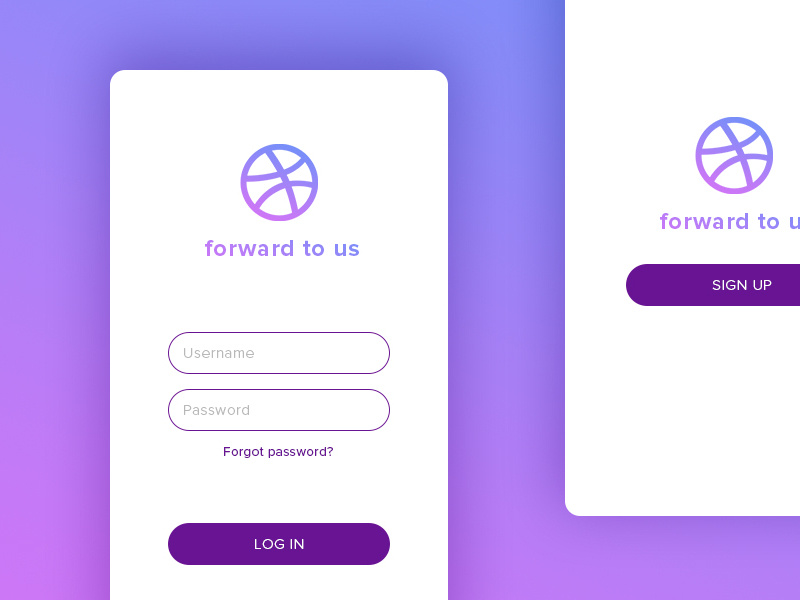 Daily UI - #001 day by Семён Вершинин on Dribbble