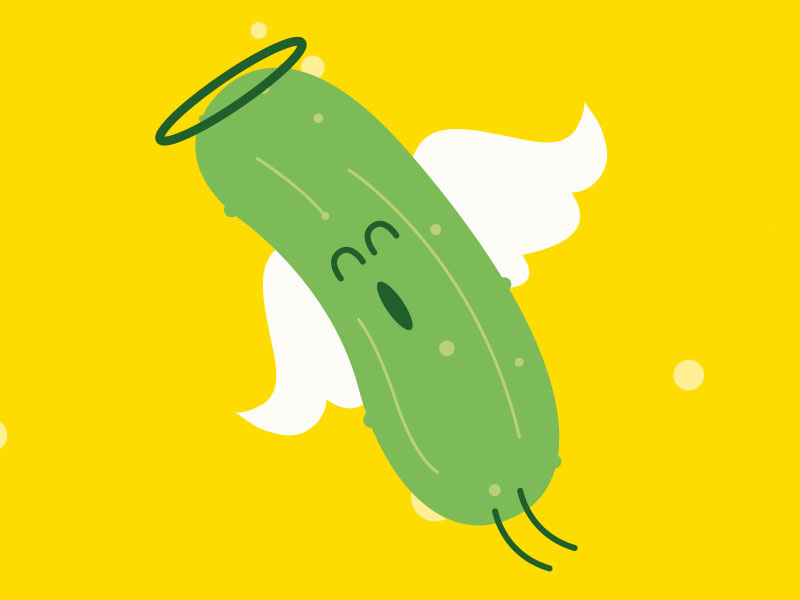 Angel Pickle by Rossana Piazzini on Dribbble