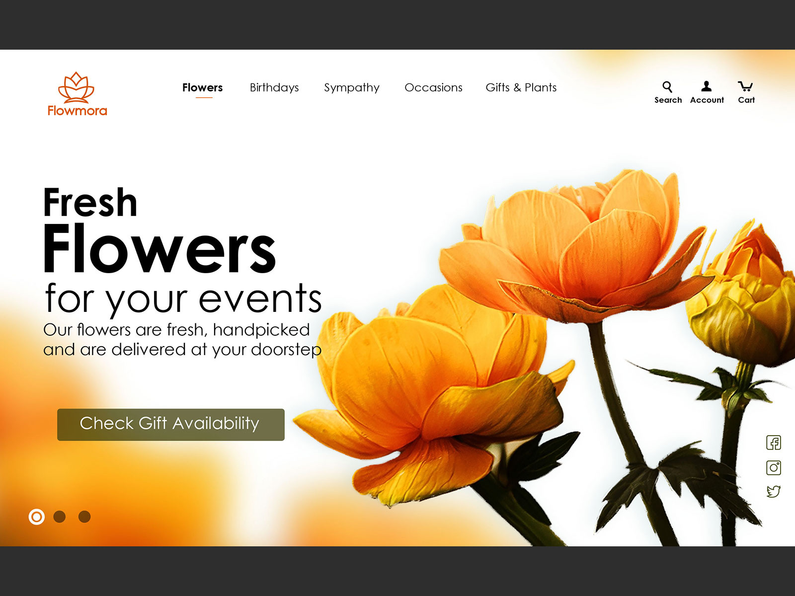 FLOWER SHOP UI by Younes Jmoula on Dribbble