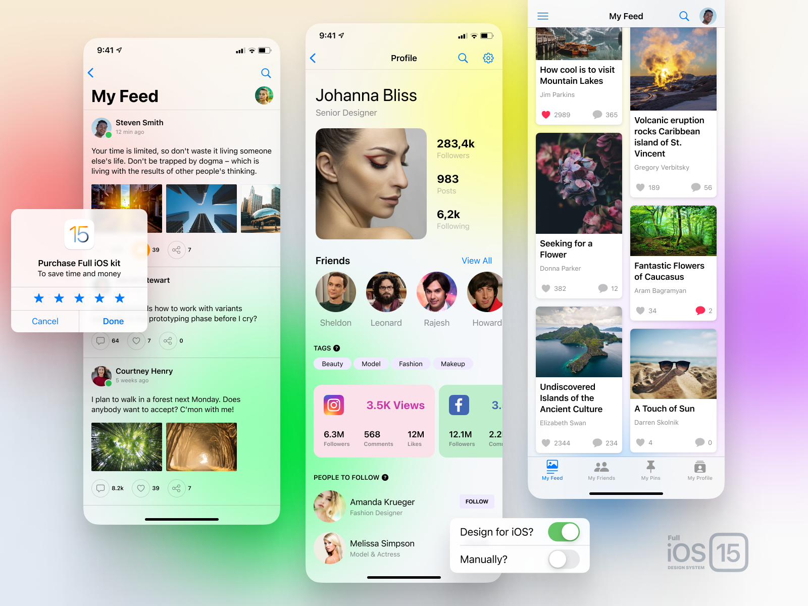 Full iOS 15 UI Kit — A Real Time Saver for Designers in Figma by ...