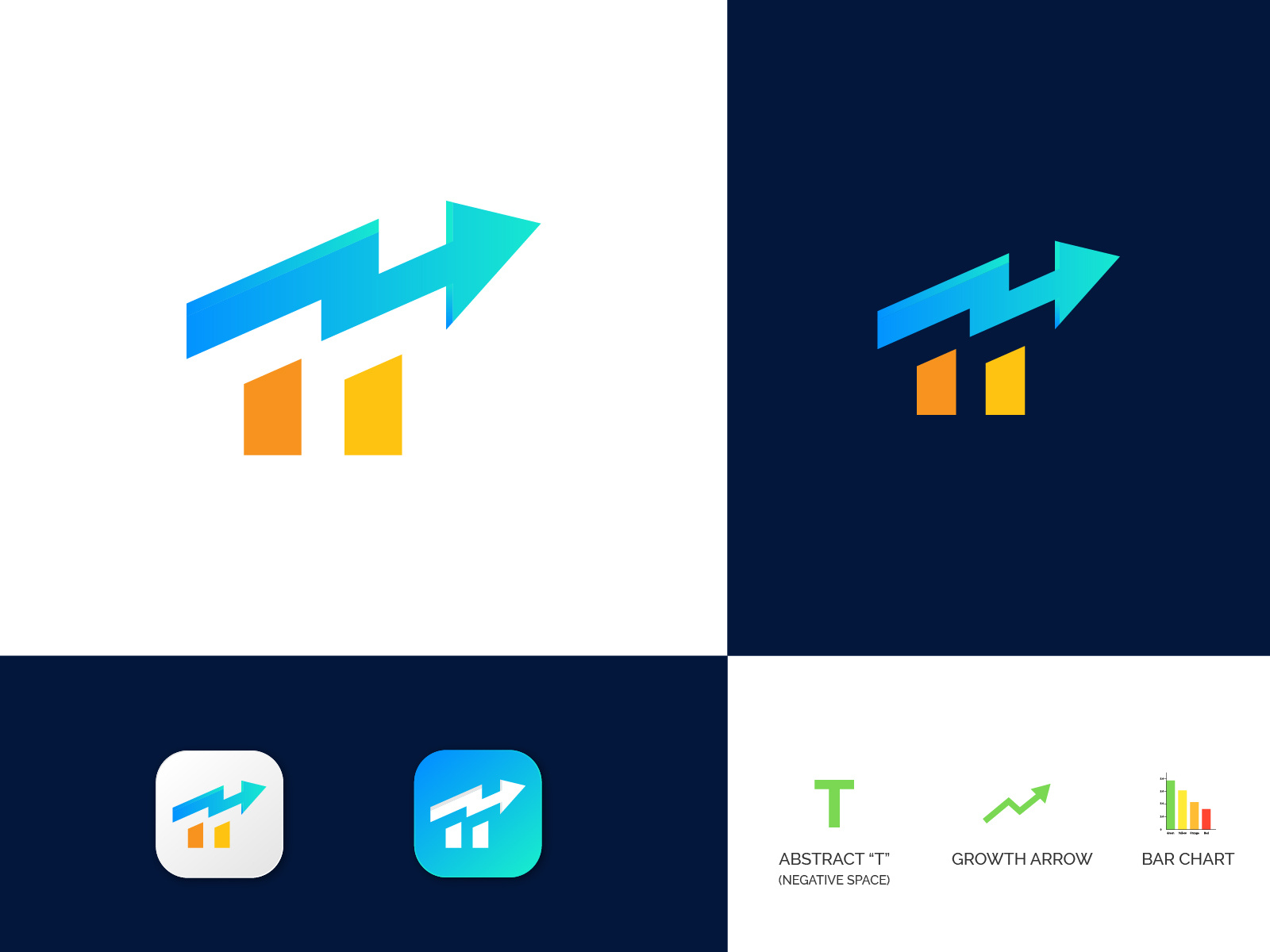 T Letter logo by Nasir Uddin | Logo Designer on Dribbble