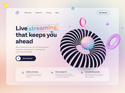 Streaming platform design concept by Olya Ziberova for Andersen Design ...