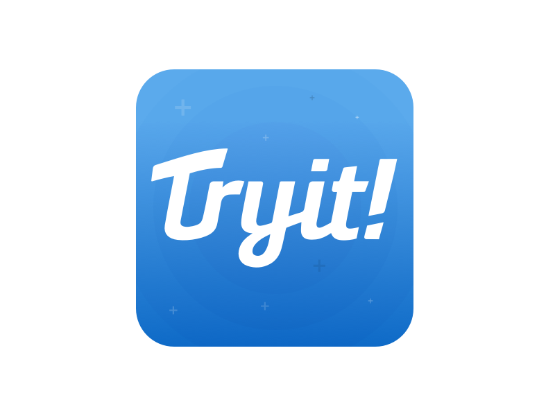 Tryit! logo by Willyan on Dribbble
