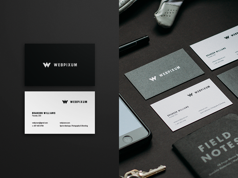 New Business Cards by Brandon Williams on Dribbble